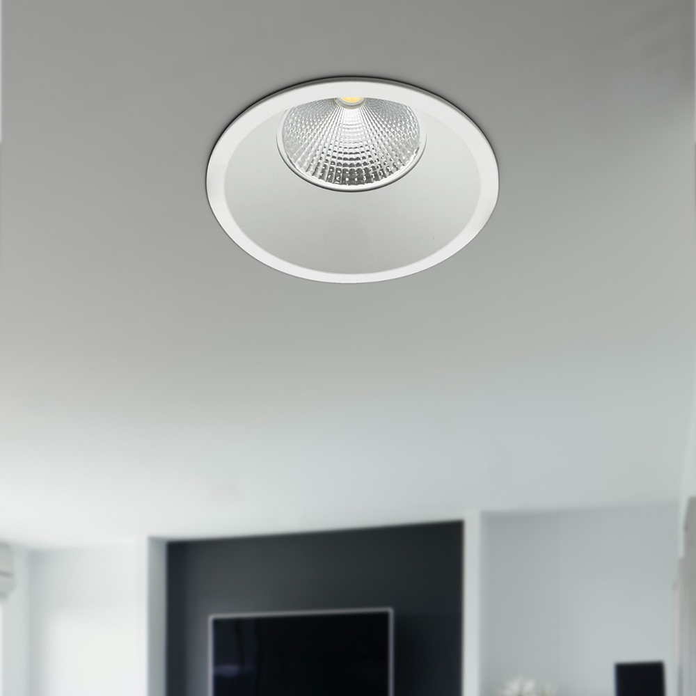 Dyna 15W COB LED Dimmable Downlight White / Tri-Colour