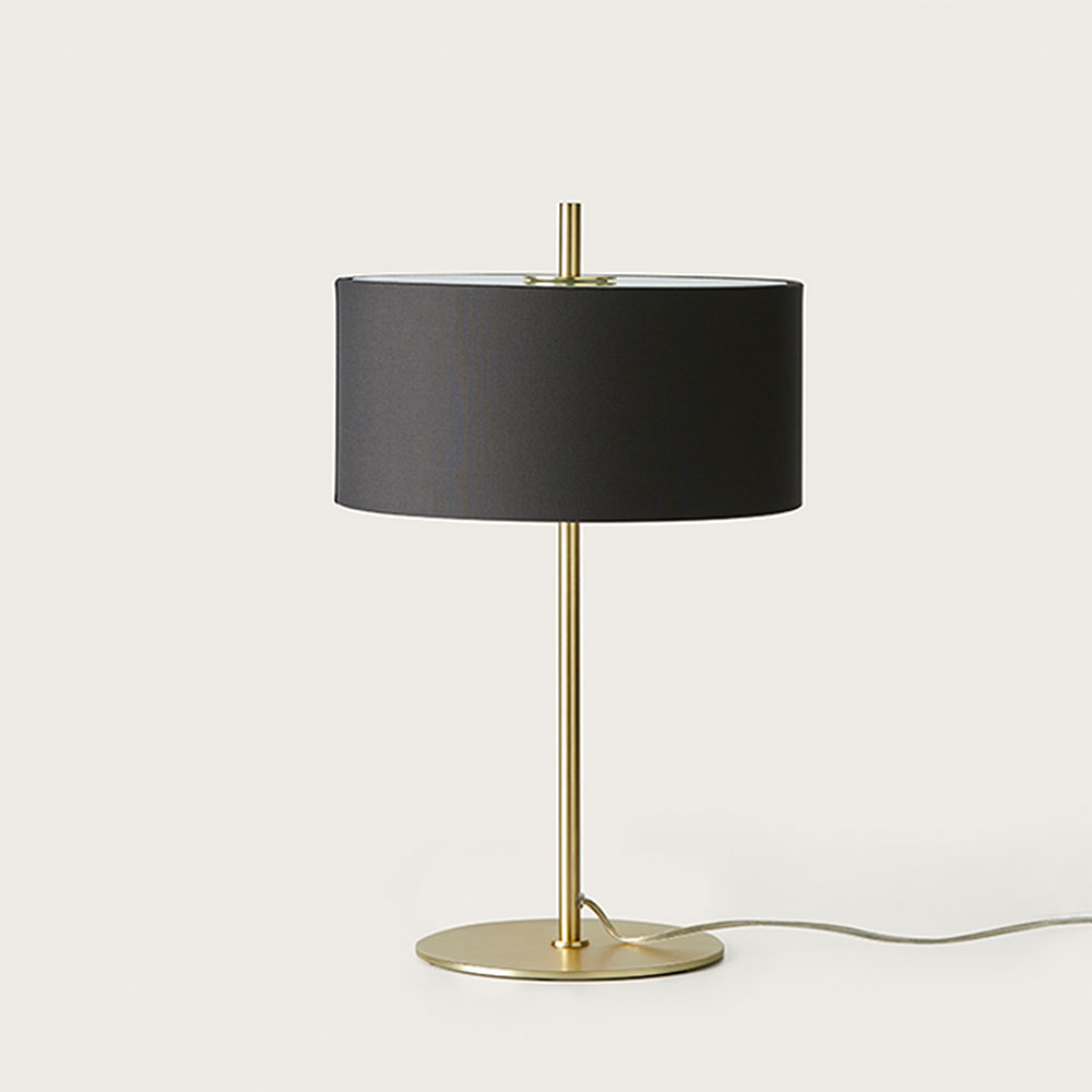 Mila Table Lamp Matt Brass / Black - ARO.S1183/ORO | Table Lamps ...
