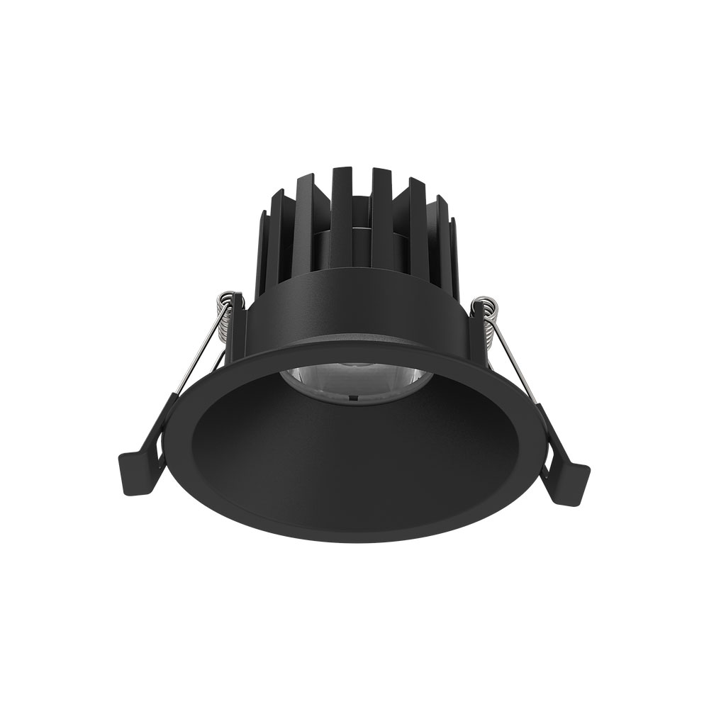 Deep 10W Dimmable LED Downlight Black / Tri-Colour - DL9452-BKTC10C03