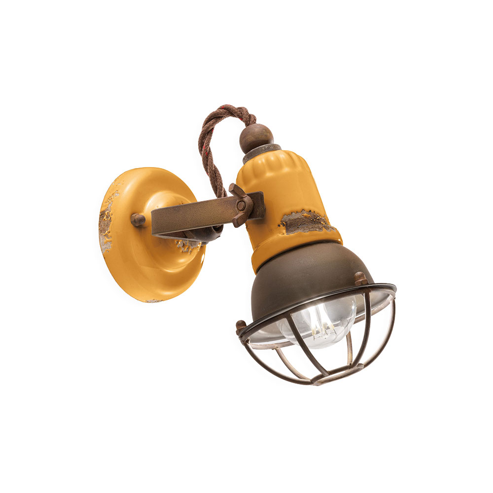 Loft Wall Light Vintage Yellow - FER.C1675/1-VIG