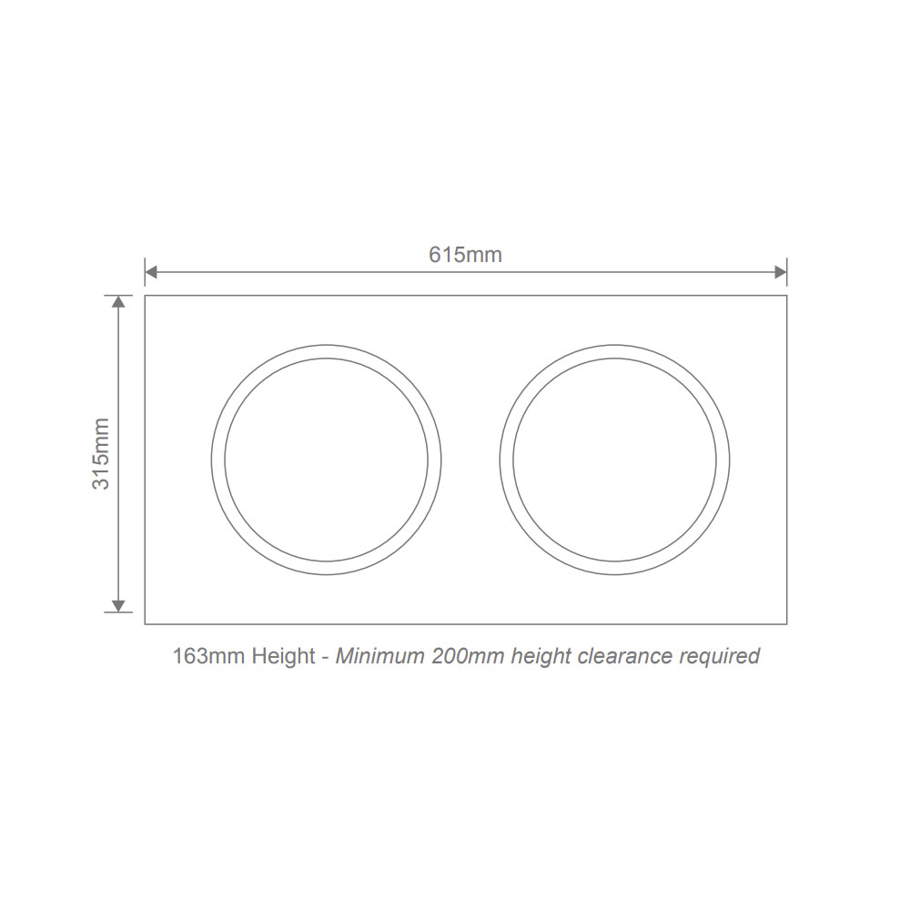 Infinity 6 In 1 Premium Slimline Bathroom Heater White - 56010