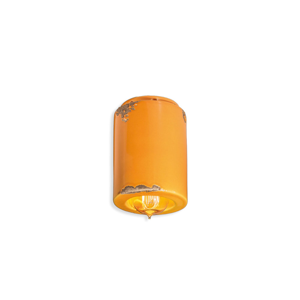 Vintage Ceiling Light Vintage Yellow - FER.C985-VIG | Flush Mount ...