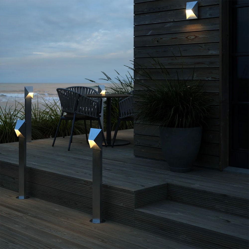 Pontio Garden Light Galvanized - 2218208031 | Nordlux | Shop By Brand | OnlineLighting.com.au