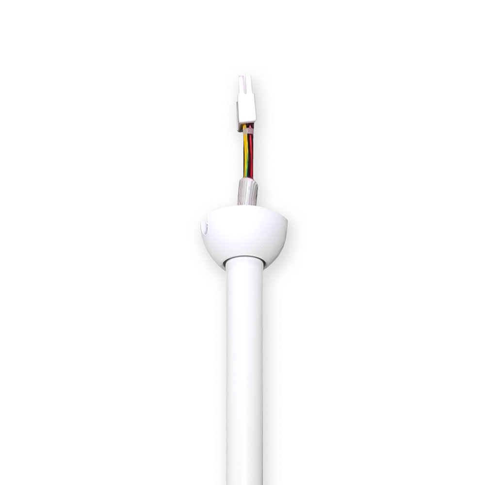 Atom Lighting 1500mm Extension Rod For Ceiling Fan White - ROD/150/WH
