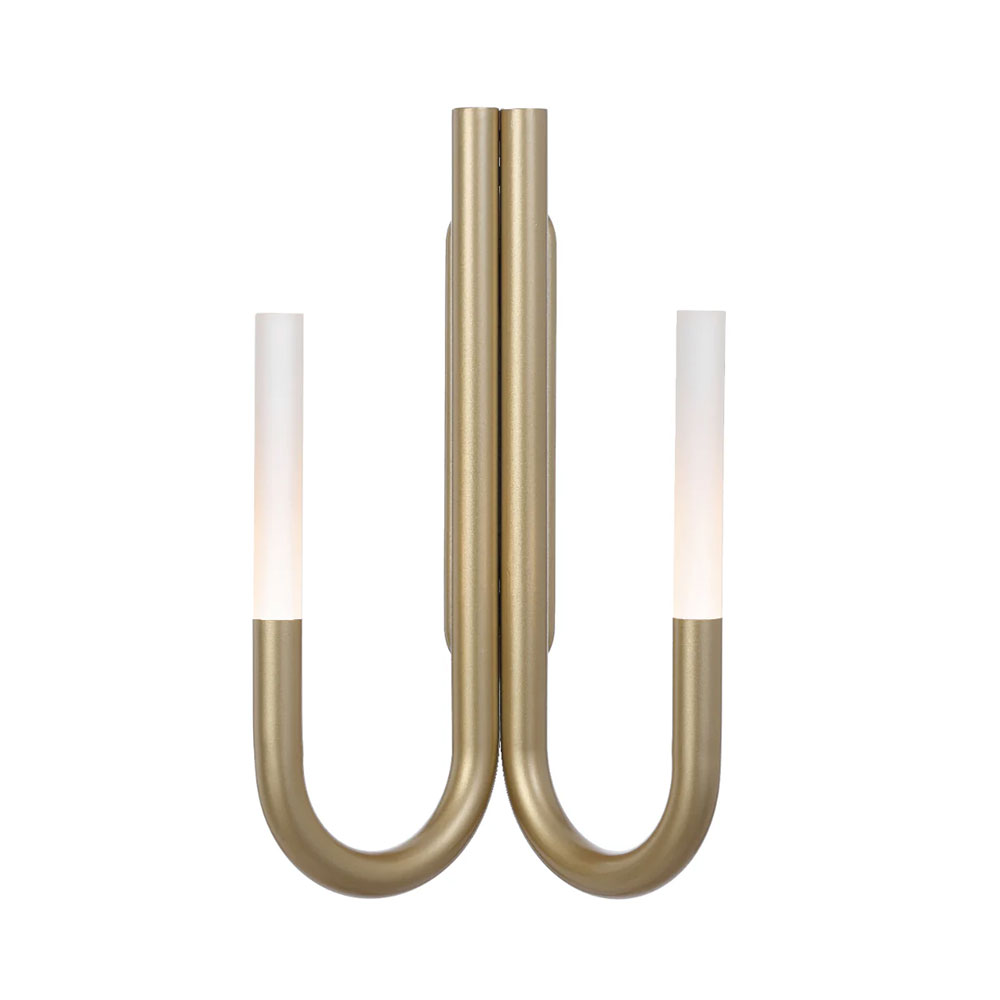 Joshua 40 LED Wall Light Gold - JOSHUA WB40-GD