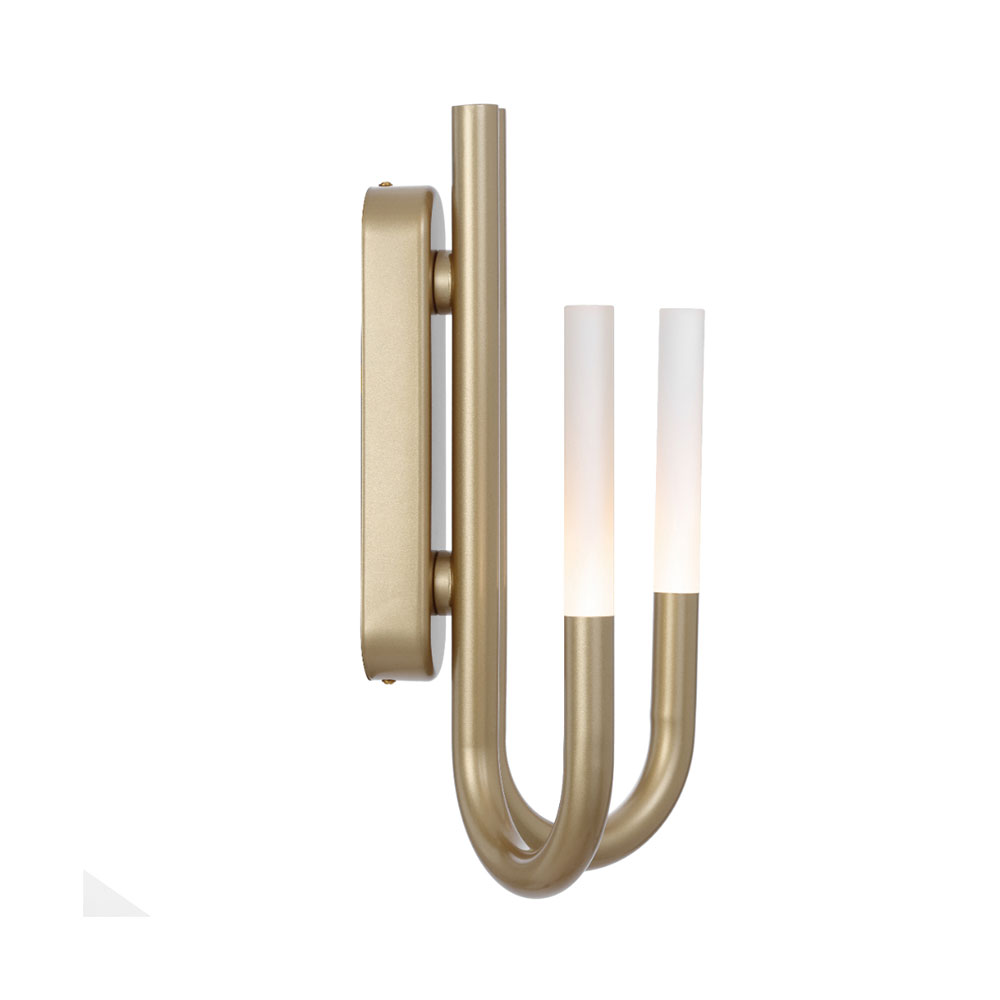 Joshua 40 LED Wall Light Gold - JOSHUA WB40-GD