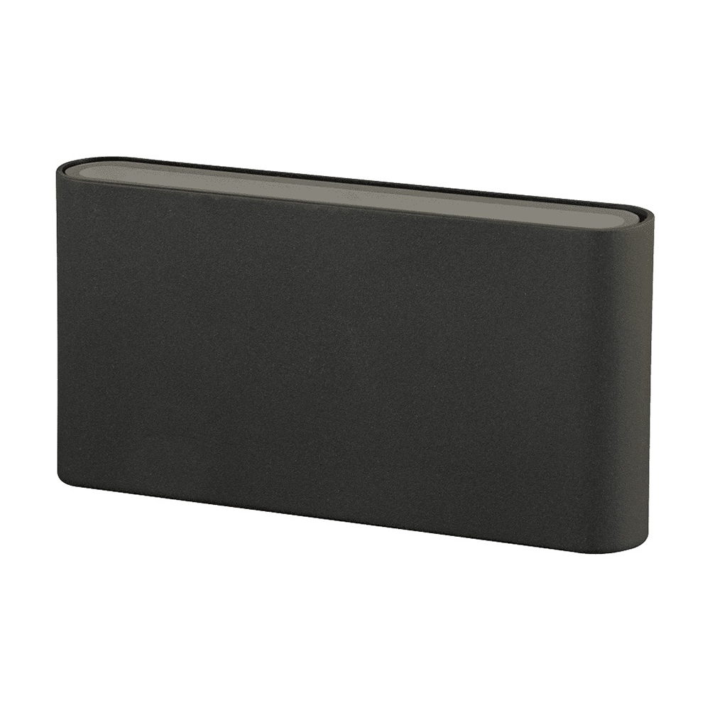 Lynx Medium 12V / 24V DC 10W Up & Down Wall Light Black / Tri-Colour