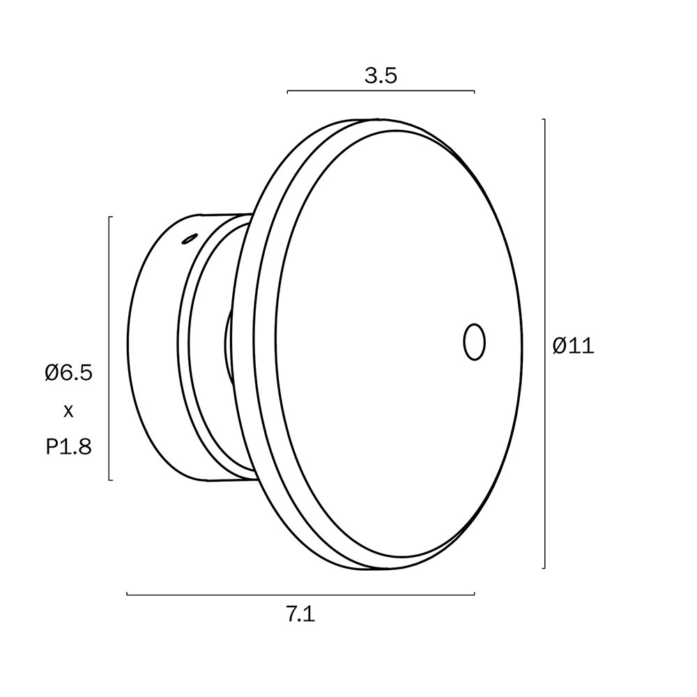 Shea Exterior Wall Light Black - SHEA EX3-BK324