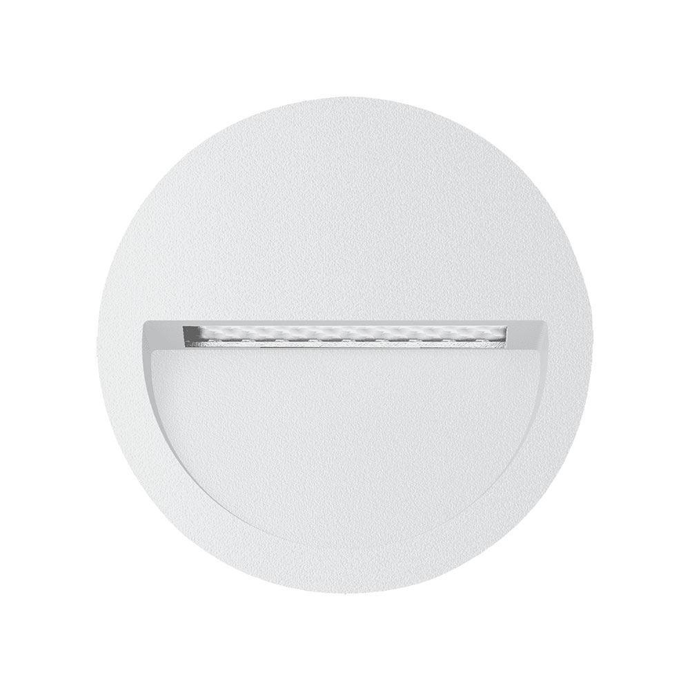 ZAC-PRO-5-240V-RND 5W LED Recessed Step Light White / Tri-Colour - 10311 | Outdoor LED Step ...
