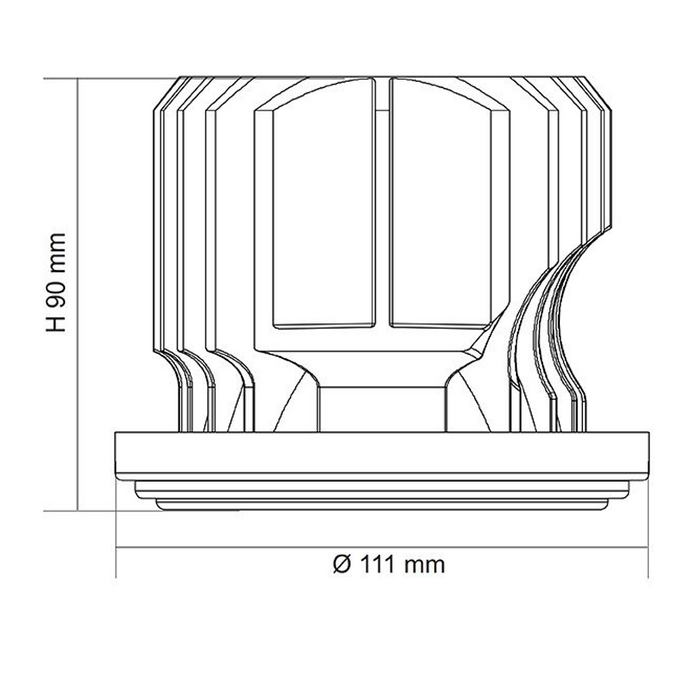 Directional 35W LED Dimmable AR111 Warm White - AR111/3500WW